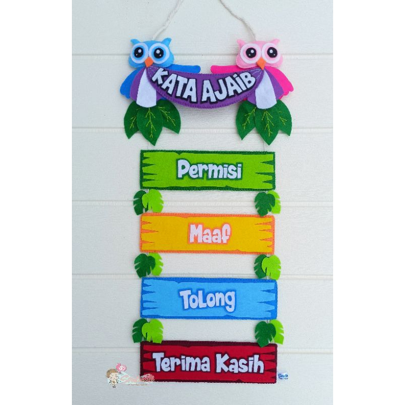 Jual Hiasan dinding kelas TK SD | Pojok Baca | Welcome kelas | Rukun Iman Rukun Islam ...