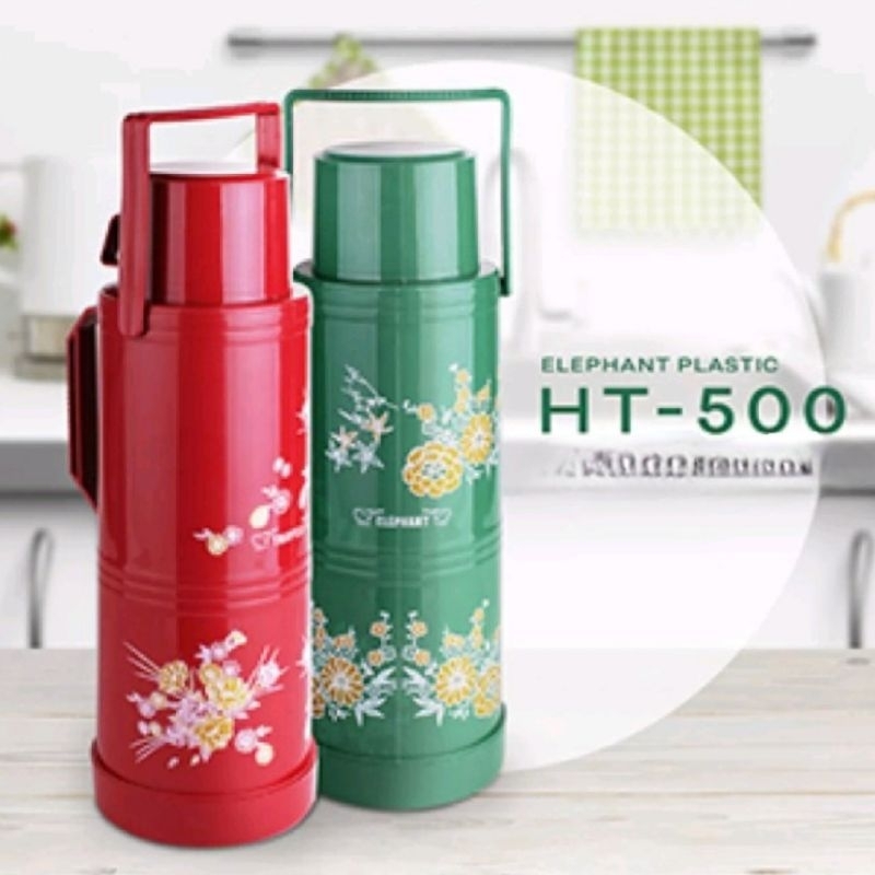Jual Termos HT-500 2 Liter Elephant Termos Air Panas Tempat Air Minum ...