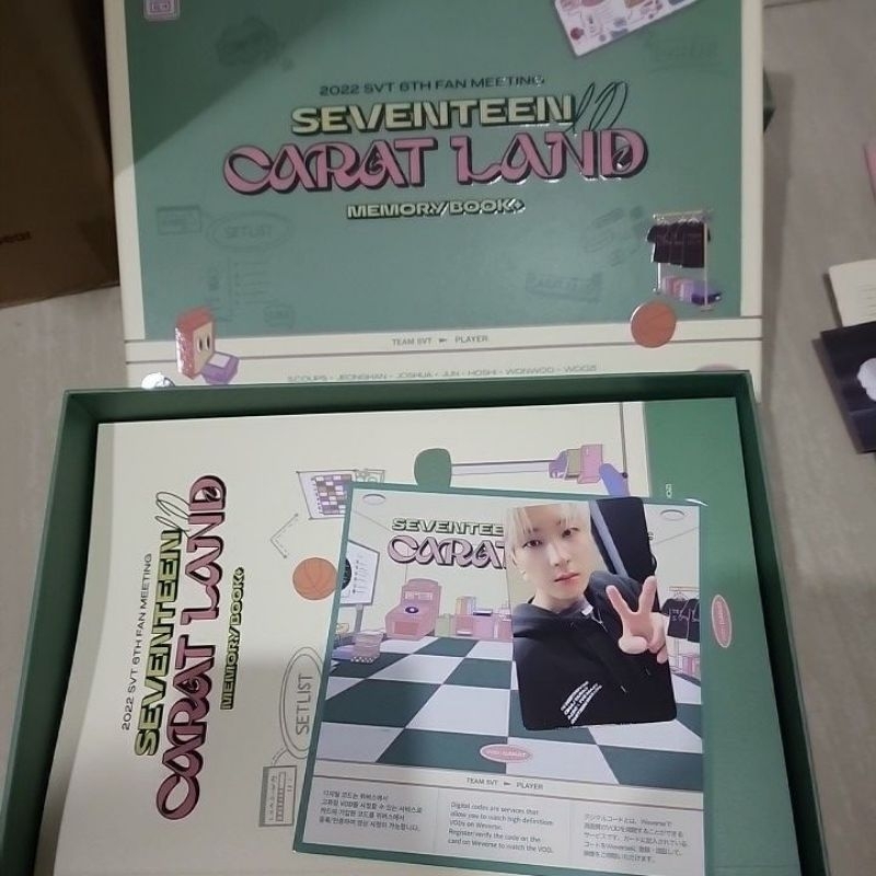 Jual Outbox Photobook PC Wonwoo Memory Book Digicode caratland 2022 | Shopee Indonesia