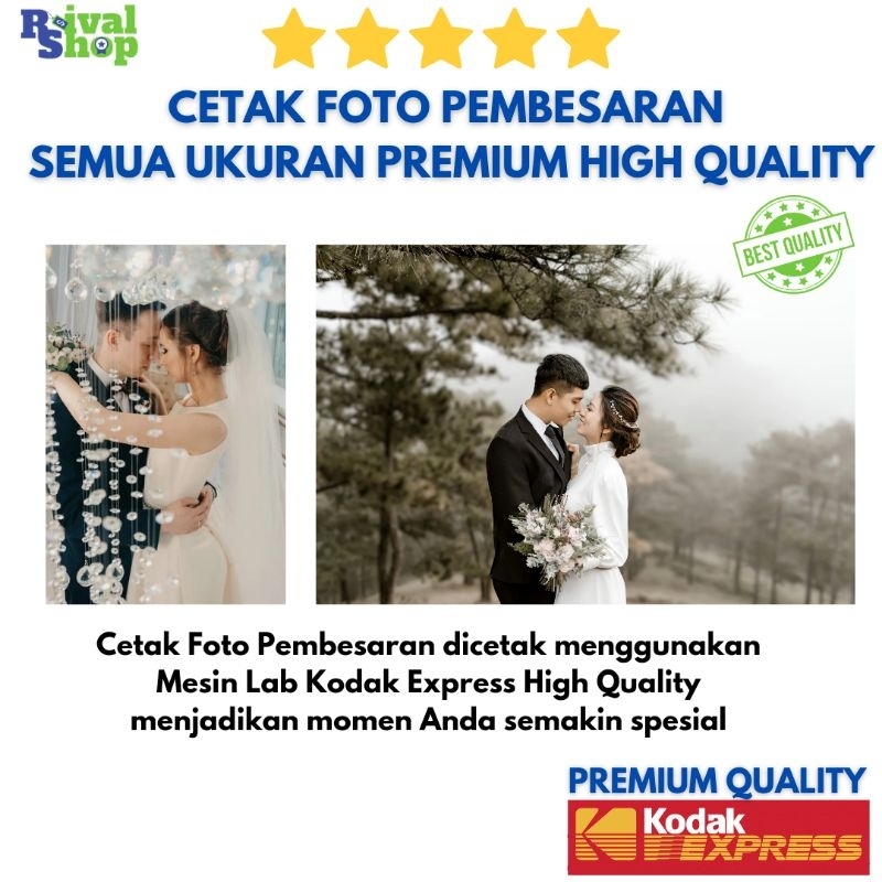 Jual CETAK FOTO BESAR 16R - 18R - 20R - 22R - 24R - 25R HIGH QUALITY ...
