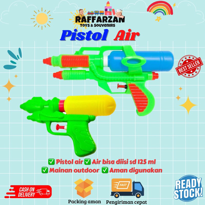 Jual Mainan Anak Pistol Air Senapan Air Water Canon Water Gun Pistol ...