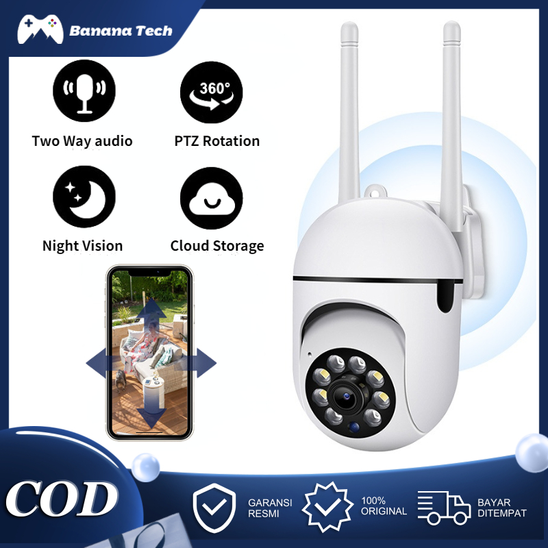 Jual Banana Tech V380 CCTV IP CAMERA OUTDOOR 8MP FULL HD 1080P ...