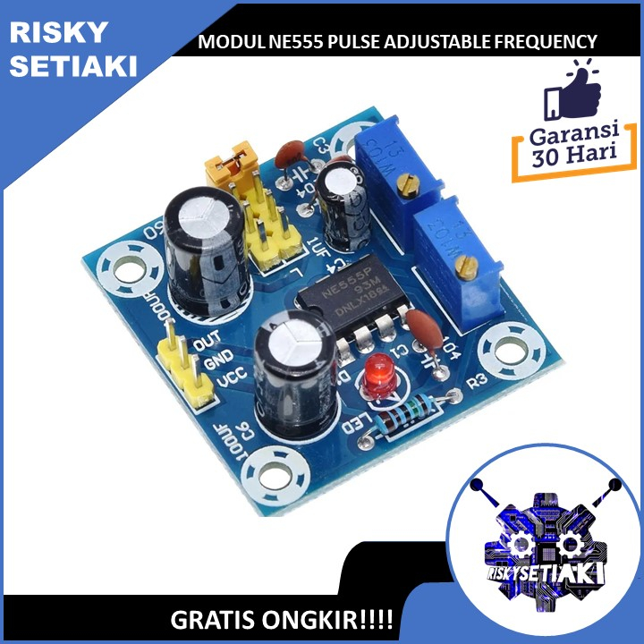 Jual MODUL NE555 PULSE ADJUSTABLE FREQUENCY DUTY CYCLE GENERATOR MODEL ...
