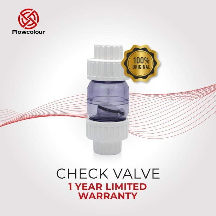 Jual Flowcolour Aquarium Check Valve Transparant Pipa Pipe U - PVC by Sanking / San King ...