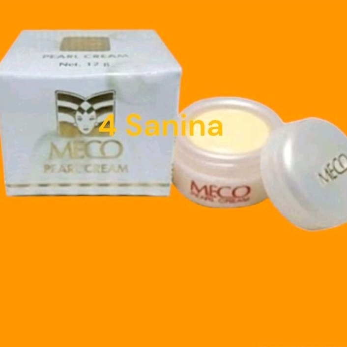 Jual Meco cream pearl 12gr pelembab | Shopee Indonesia
