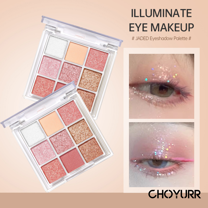 Jual 【COD】 JADED Eyeshadow Palette Waterproof Tahan Air Eyeshadow Palet ...