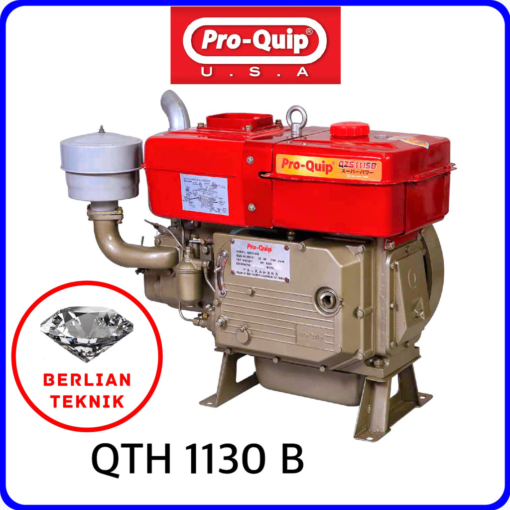 Jual Mesin Penggerak Solar Engine Diesel Proquip QTH 1130 B / 33 HP | Shopee Indonesia