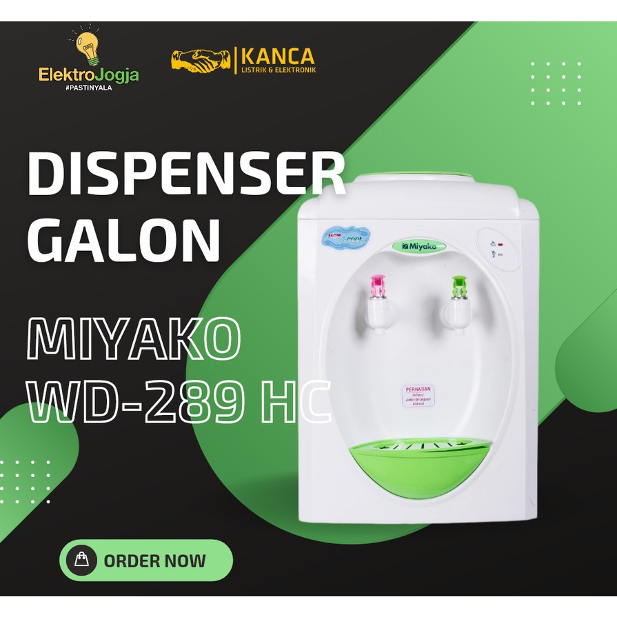 Jual MIYAKO WD-289 HC Dispenser Air Minum Hot & Cool WD 289 Miyako ...