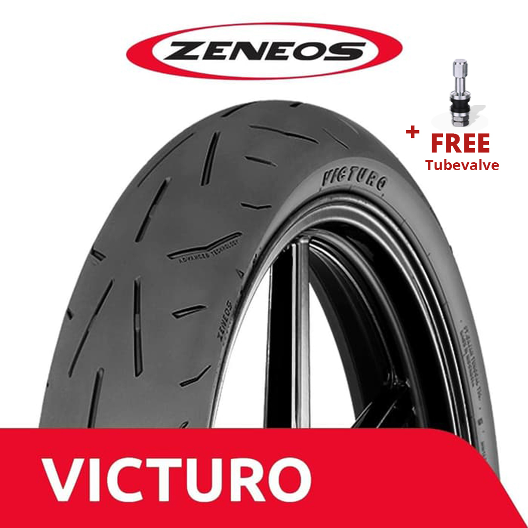 Jual Ban Depan Motor Zeneos 90/80-17 VICTURO Yamaha Vixion Tubeless ...