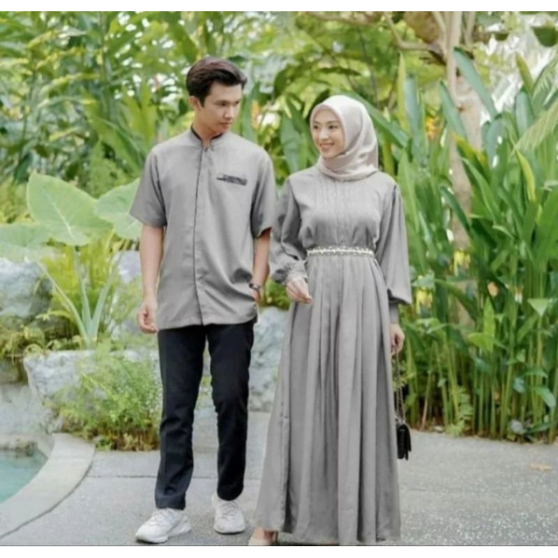 Jual Gamis Couple pakain wanita dan laki laki terbaru kekinian yang ...