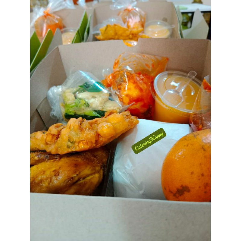 Jual Nasi kotak/ Nasi box/ Lunch box/ Catering nasi/ Nasi box paket A-M | Shopee Indonesia