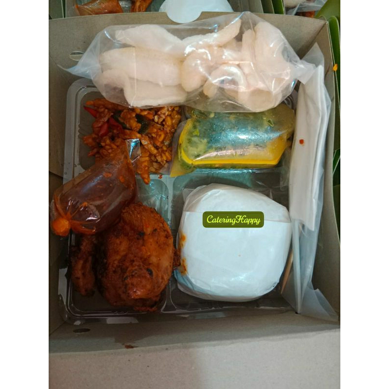 Jual Nasi kotak/ Nasi box/ Lunch box/ Catering nasi/ Nasi box paket A-M | Shopee Indonesia