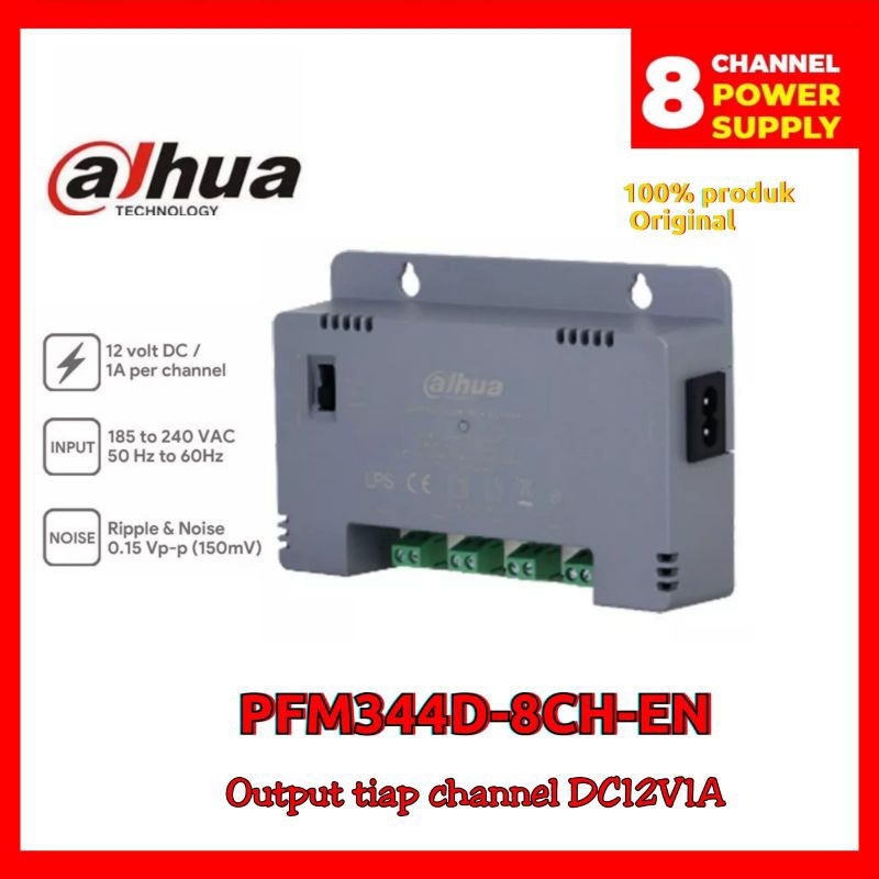 Jual Power Supply 8 Channel PFM344D-8CH-EN PSU 8 Channel | Shopee Indonesia