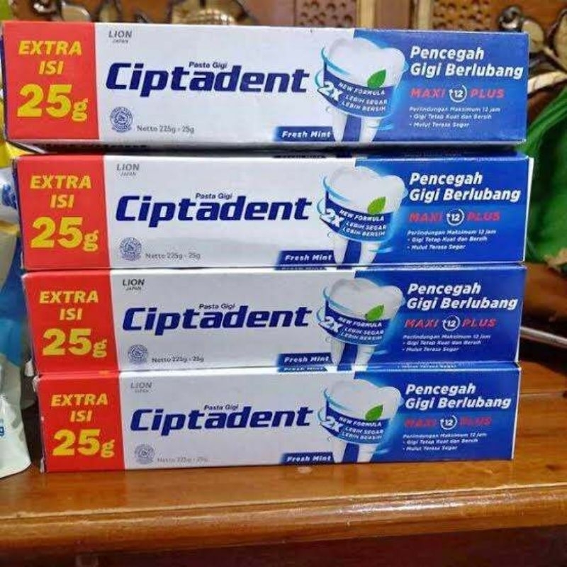 Jual Ciptadent Pasta Gigi Kemasan 225g | Shopee Indonesia