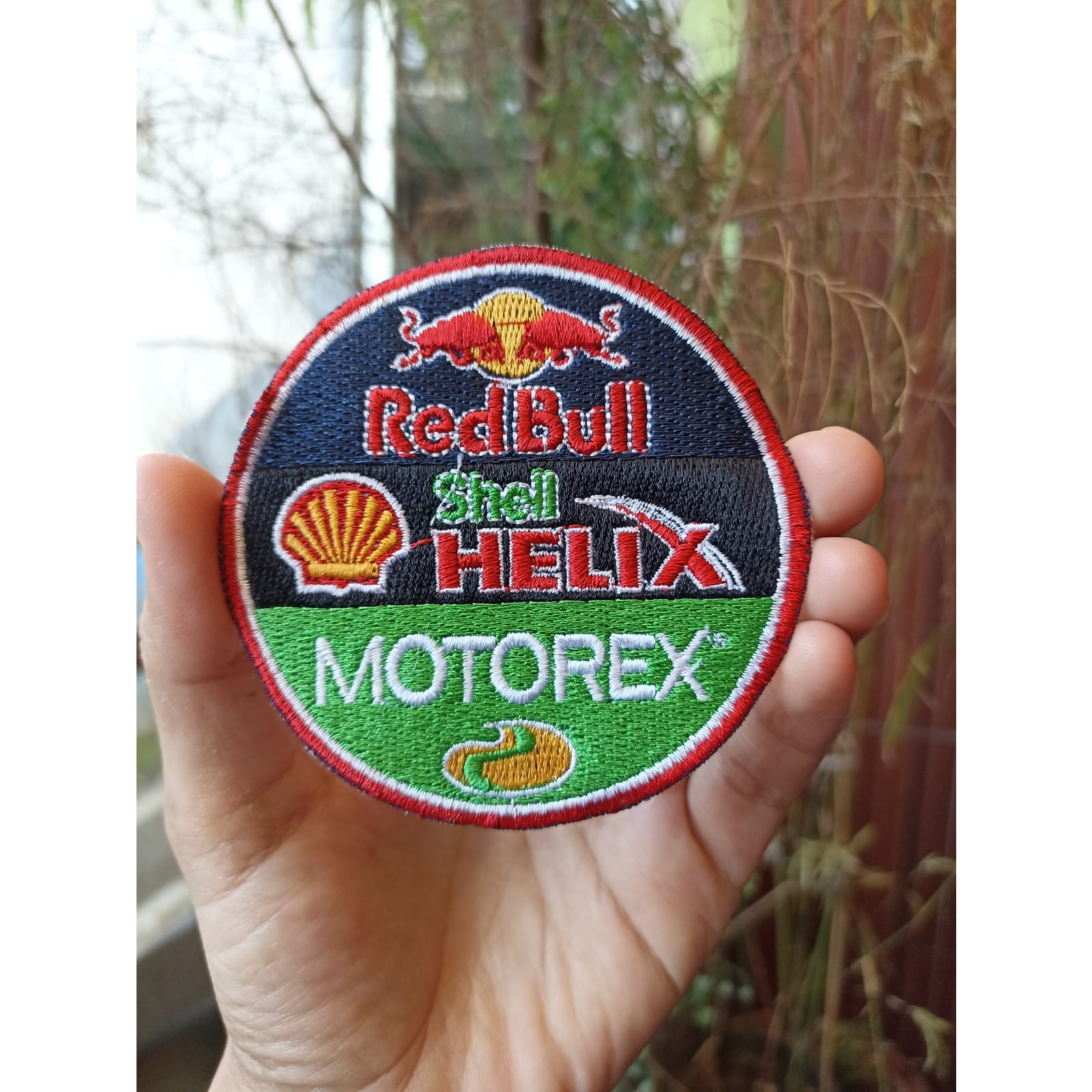 Jual Emblem Patch Bordir SHELL HELIX REDBULL MOTOREX TEAM | Shopee ...