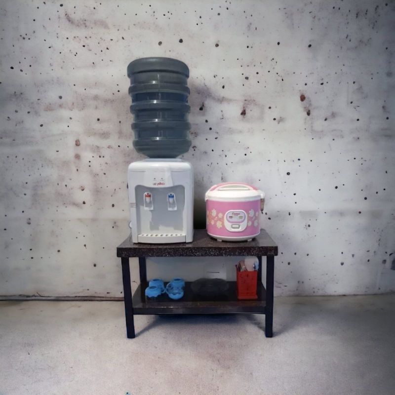 Jual meja magicom dan dispenser galon, meja megicom(uk.p=80) | Shopee ...