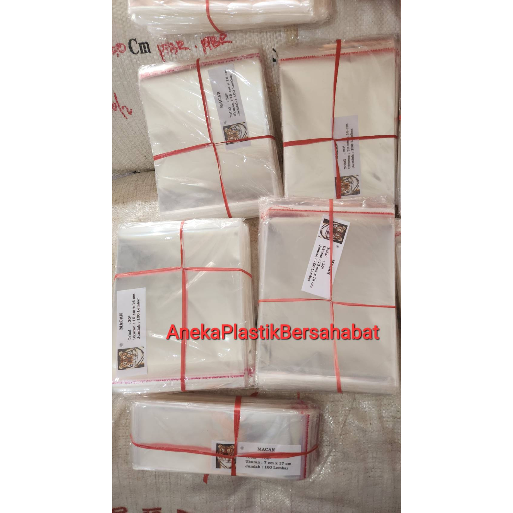Jual plastik opp 13x16 , 15x16 , 15x18 , 11x22 , 12x22 , 13x22 ...