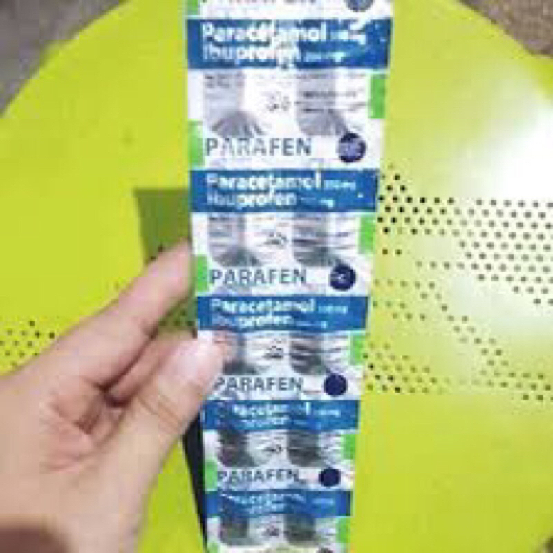 Jual Parafen tablet strip harga per strip | Shopee Indonesia