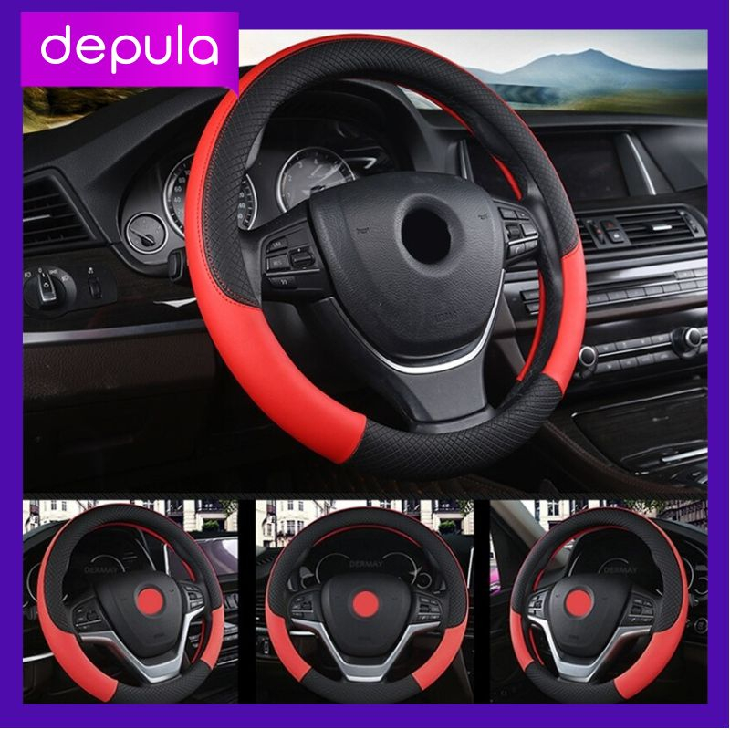 Jual Cover Setir Mobil Stir Kulit Mobil Premium Leather Sarung Stir ...