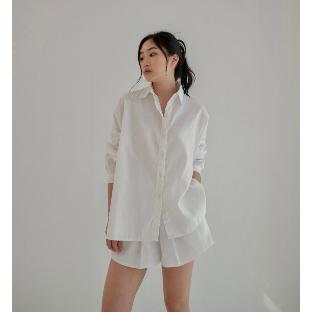 Jual DAYS Imola Denim Set (Shirt & Short) / Denim Shirt Set (Kemeja + Celana) / Setelan Wanita ...