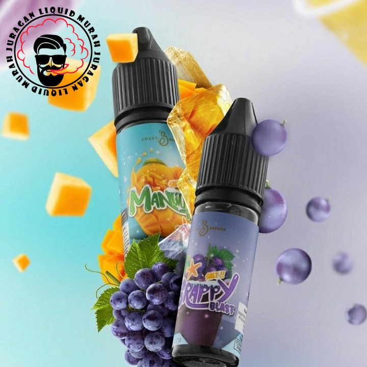 Jual MANGOPY BLAST | GRAPPY BLAST SALT NIC 35MG 15ML BY EMKAY BREWER ...