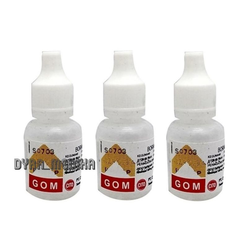 Jual GOM OBAT OLES SARIAWAN / GOM CAIRAN AKTIVATOR PEMBUAT SLIME ...