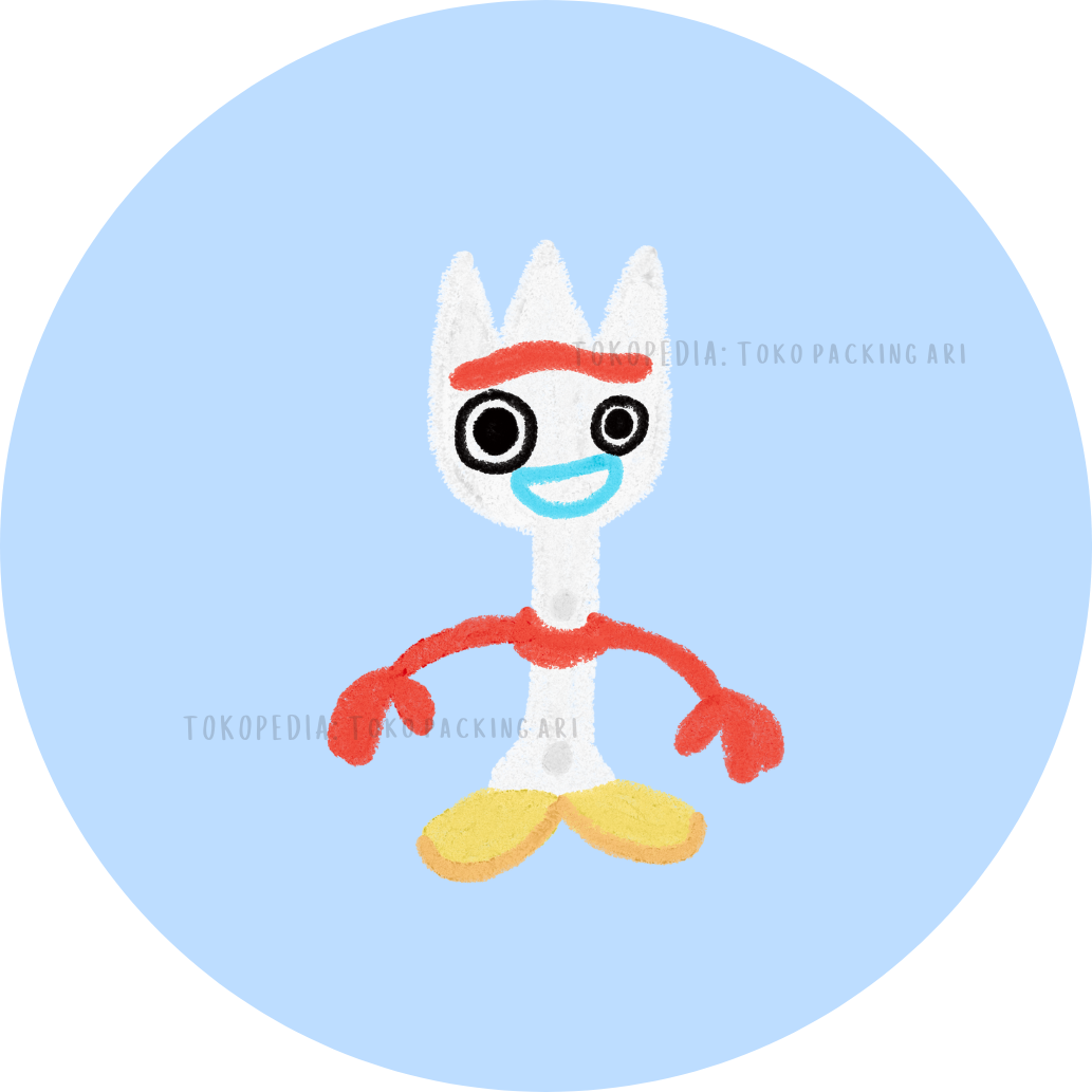 Jual Sticker Bulat | Sticker Bulat Toy Story | Sticker Packing ...