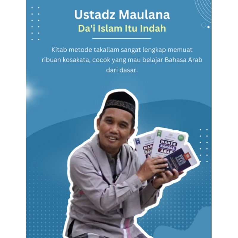 Jual Perkaya Pengetahuan Bahasa Arabmu Kitab Metode Takallam Maha ...