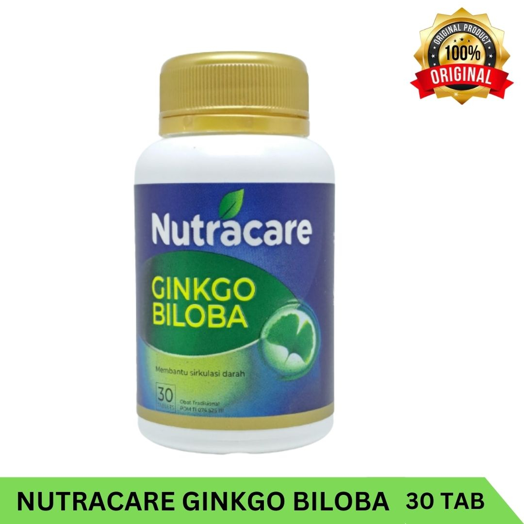 Jual Nutracare Nutra Care Ginkgo Biloba Ginkgo Gingo Gingko Ekstrak Daya Ingat Otak Aliran Darah ...