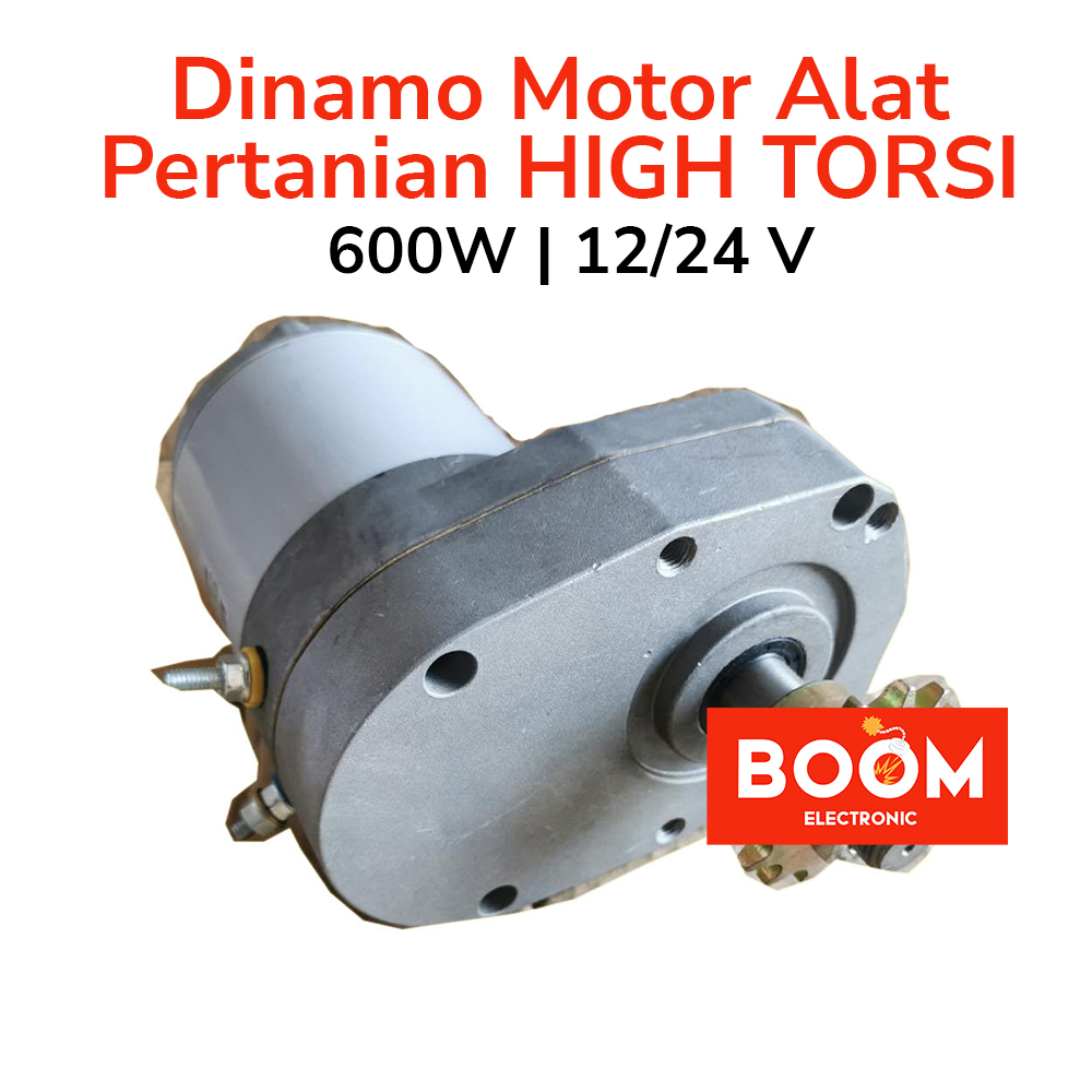 Jual Dinamo Motor Alat Pertanian High Torsi 600W Tanpa Sprocket (7151) | Shopee Indonesia