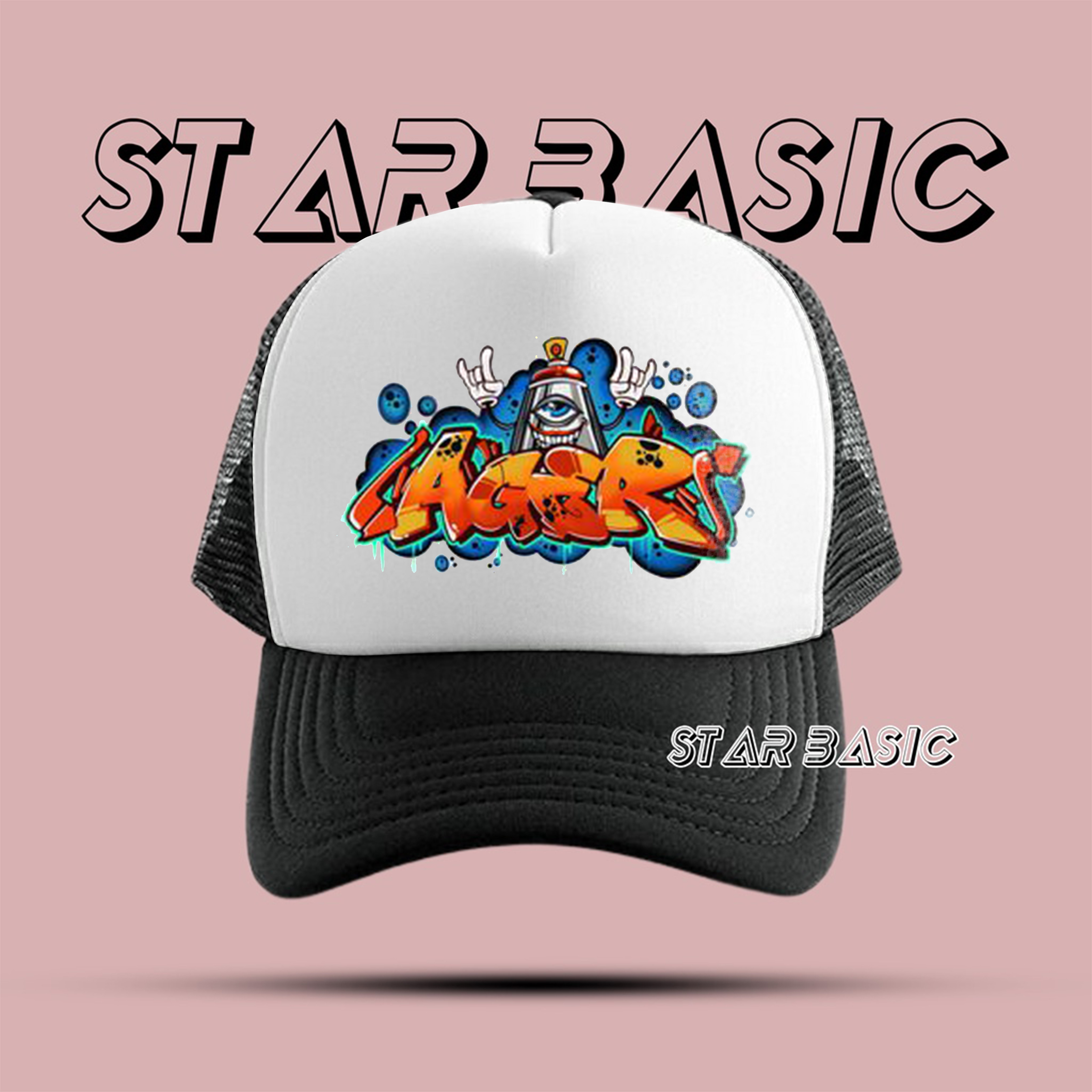 Jual Topi Jaring Hat Tropical - Topi Trucker - Topi jaring Pria - Topi ...