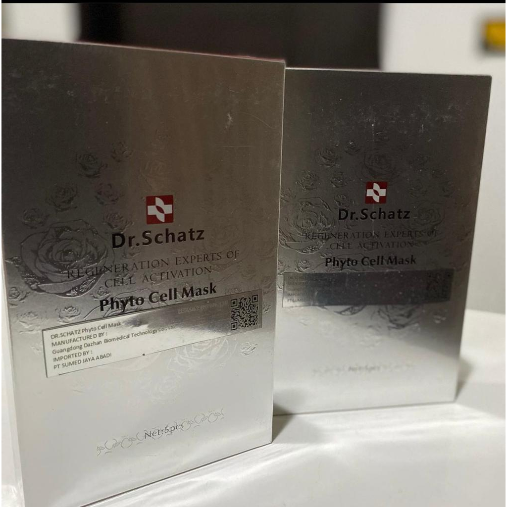 Jual NEW DR SCHATZ PHYTO STEM CELL MASK ORIGINAL 100% - 1 box (5 Sachet) | Shopee Indonesia