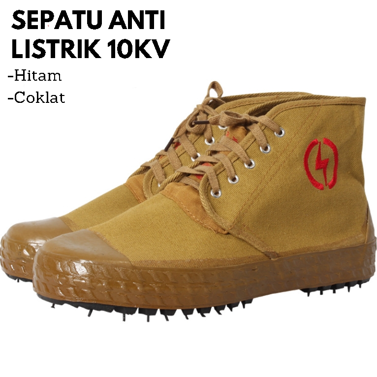 Jual Sepatu Anti Listrik 10Kv Safety Shoes Model Sneakers - Hitam ...