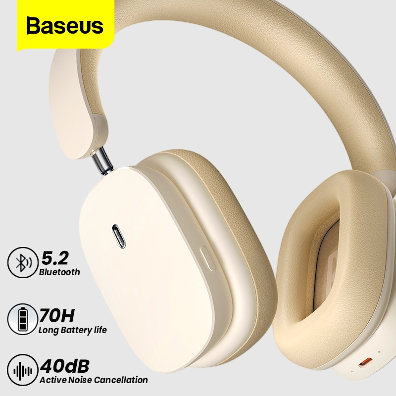 Jual 【24H Shipped 2 Years Warranty】Baseus Headphones Original H1 Hybrid ...