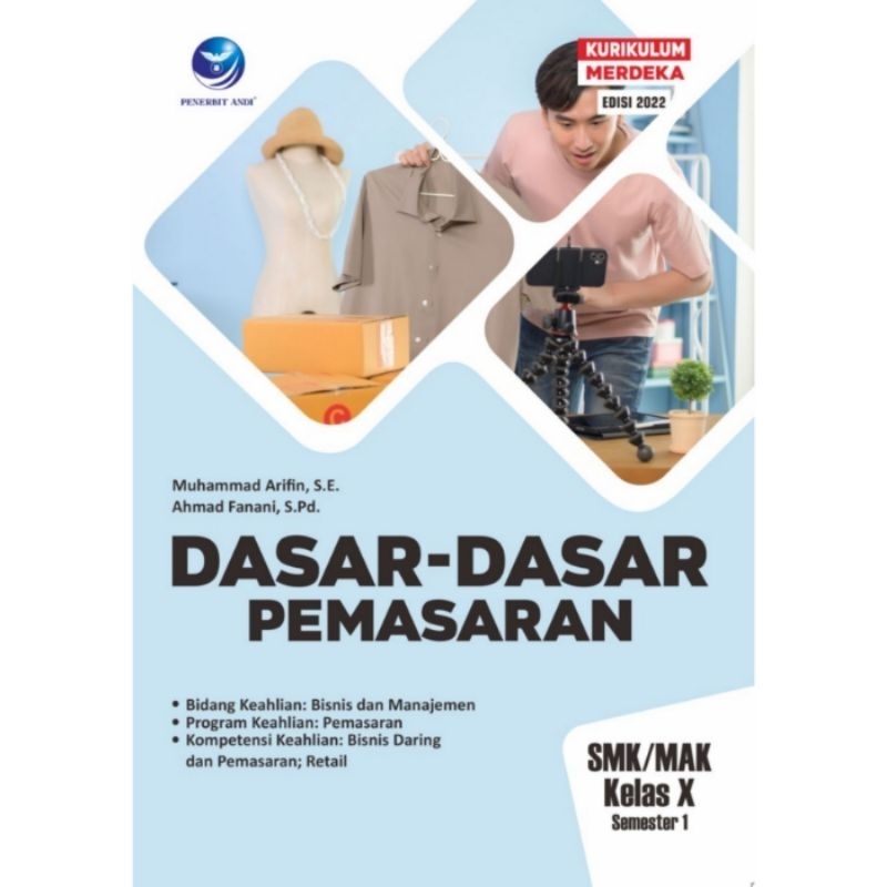 Jual Dasar-Dasar Pemasaran SMK/MAK Kelas X Semester 1. Kurikulum Merdeka | Shopee Indonesia