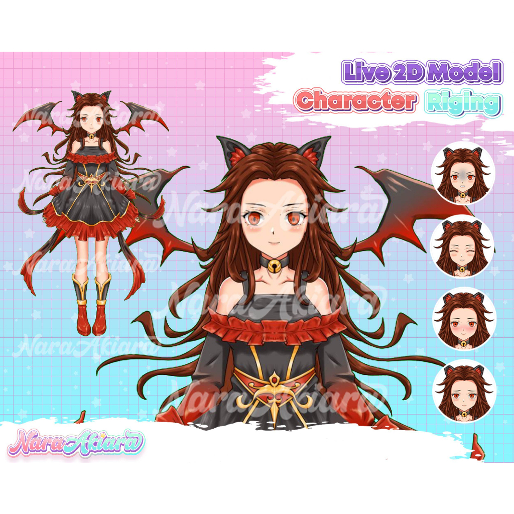 Jual Karakter Anime Vtuber Model Live2D: Tingkatkan Daya Tarik ...
