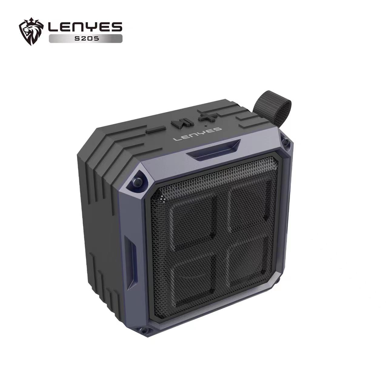 Jual LENYES S205A Wireless Speaker Bluetooth 5.0 Mini Portable TWS Bass ...