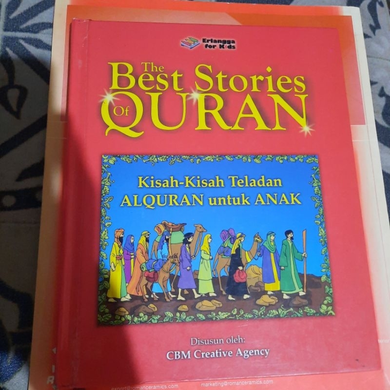 Jual BUKU THE BEST STORIES OF QURAN KISAH KISAH TELADAN AL QURAN UNTUK ANAK ANAK | Shopee Indonesia