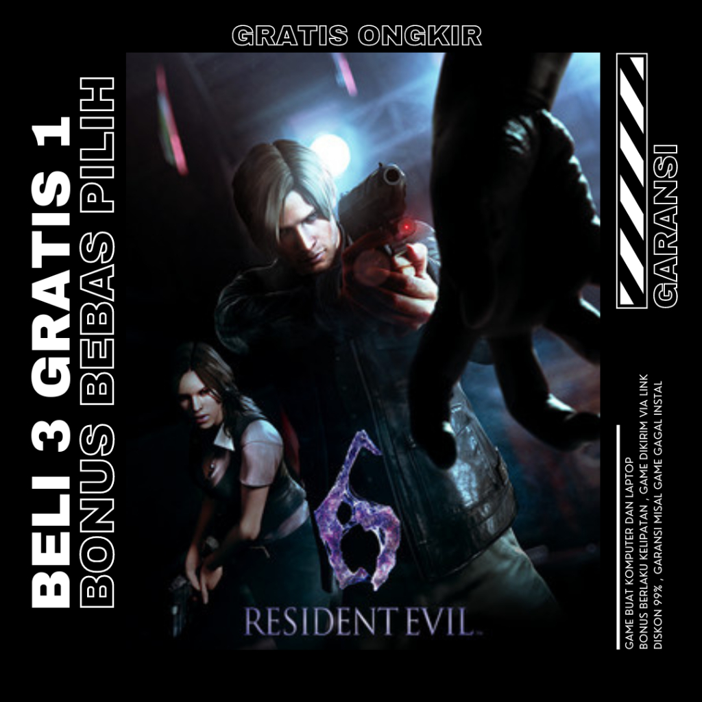 Jual RESIDENT EVIL 6 - GAME LAPTOP - LINK DOWNLOAD | Shopee Indonesia
