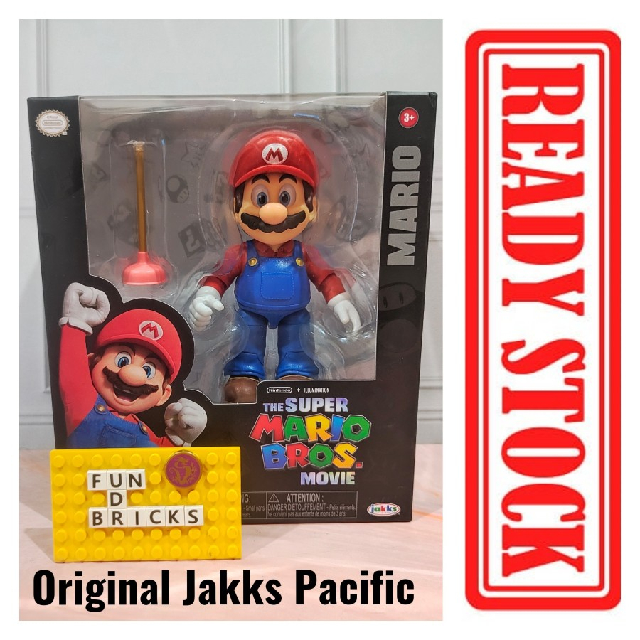 Jual Jakks The Super Mario Bros Movie Action Figure Mario 5 Inch ...