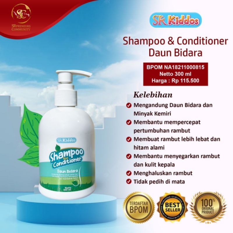 Jual SHAMPOO DAN CONDITIONER DAUN BIDARA/SHAMPOO KIDS/SHAMPOO BIDARA ...