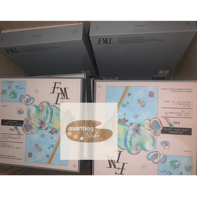 Jual Seventeen Album FML - Carat Version with weverse pob [Ready Stock ...