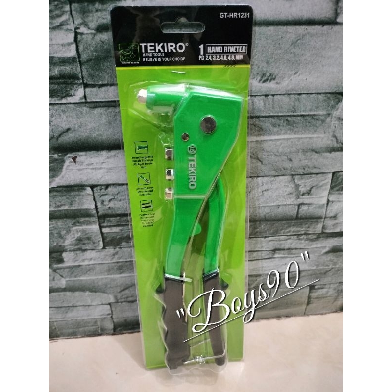Jual Tang Rivet Tekiro (GT-HR1231) | Shopee Indonesia