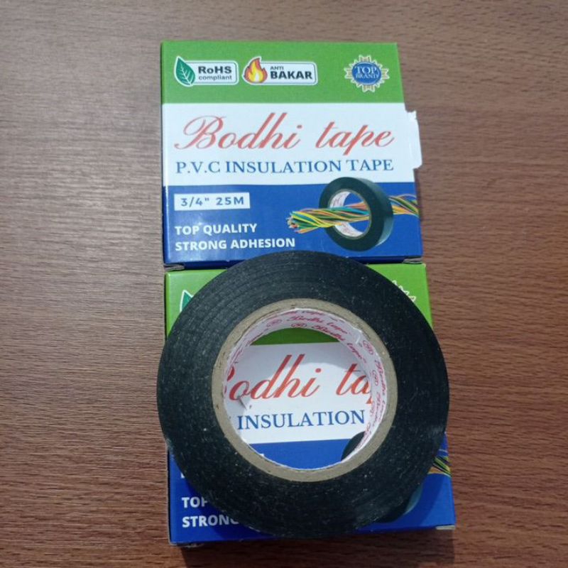 Jual Isolasi Kabel Listrik 3/4" x 25 m / Isolasi Listrik / Siltip Kabel ...