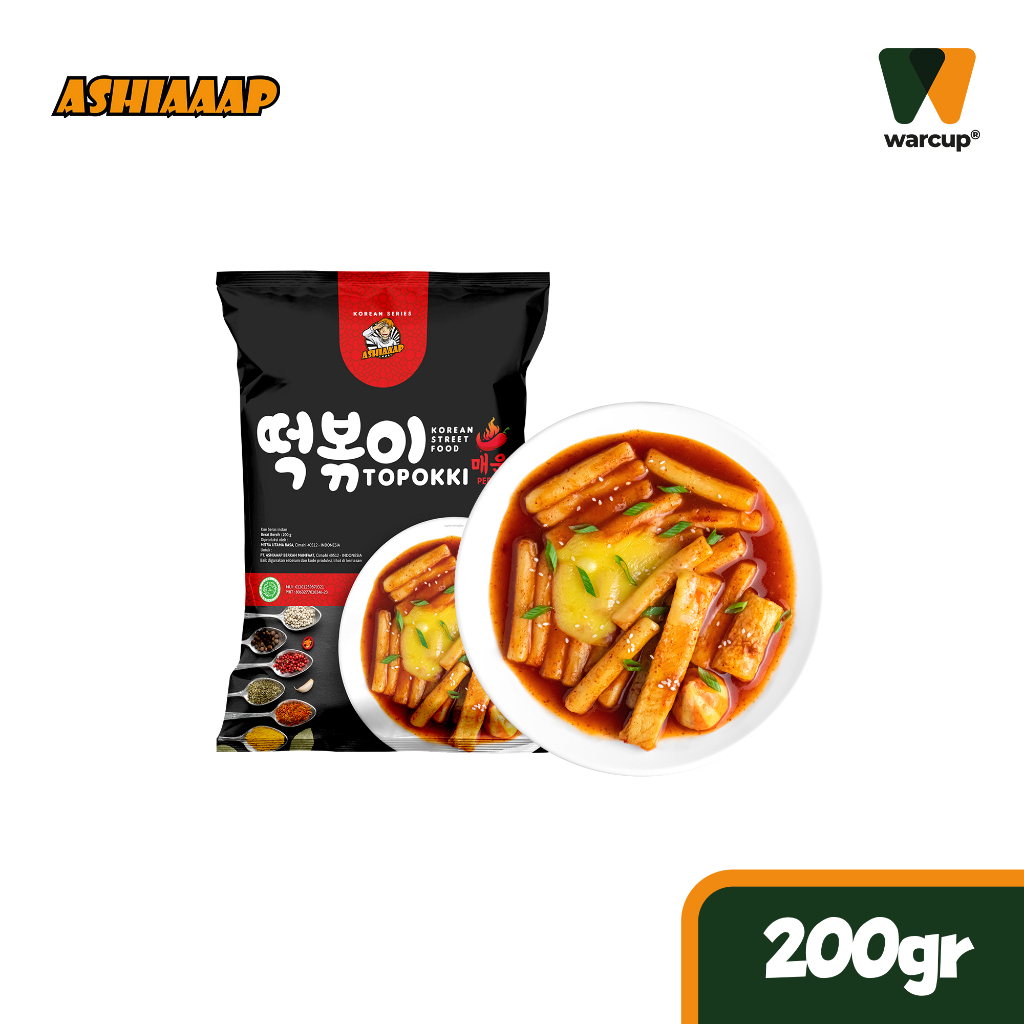 Jual Ashiaaap - Topokki HALAL (200GR) Tteokbokki Rabokki Rappoki Ramen ...