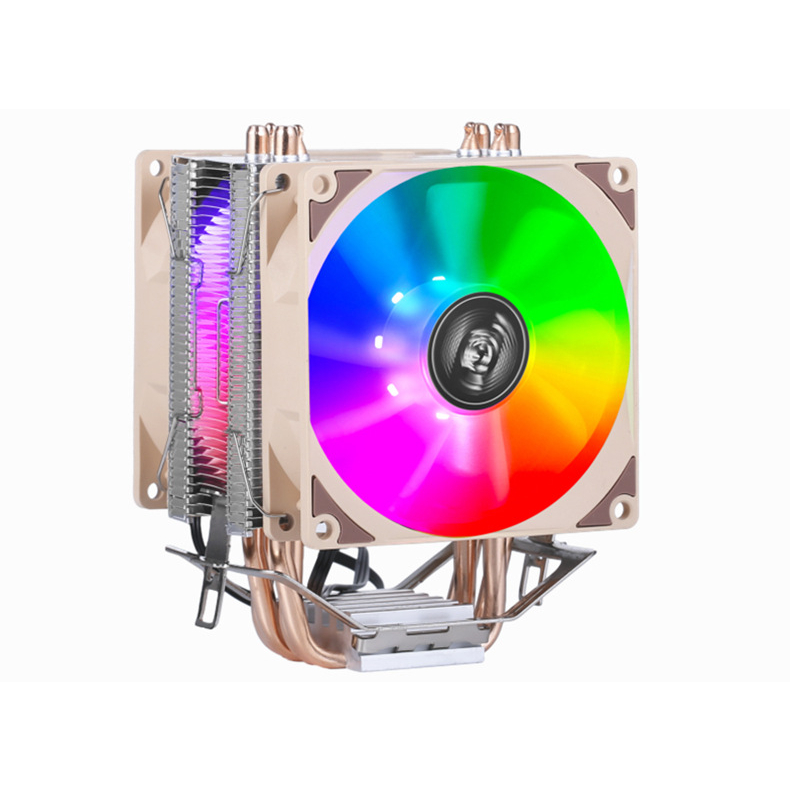 Jual XUANFENG XF940 CPU / PC COOLER RGB 90MM DUAL FAN - 4 Heat Pipes ...