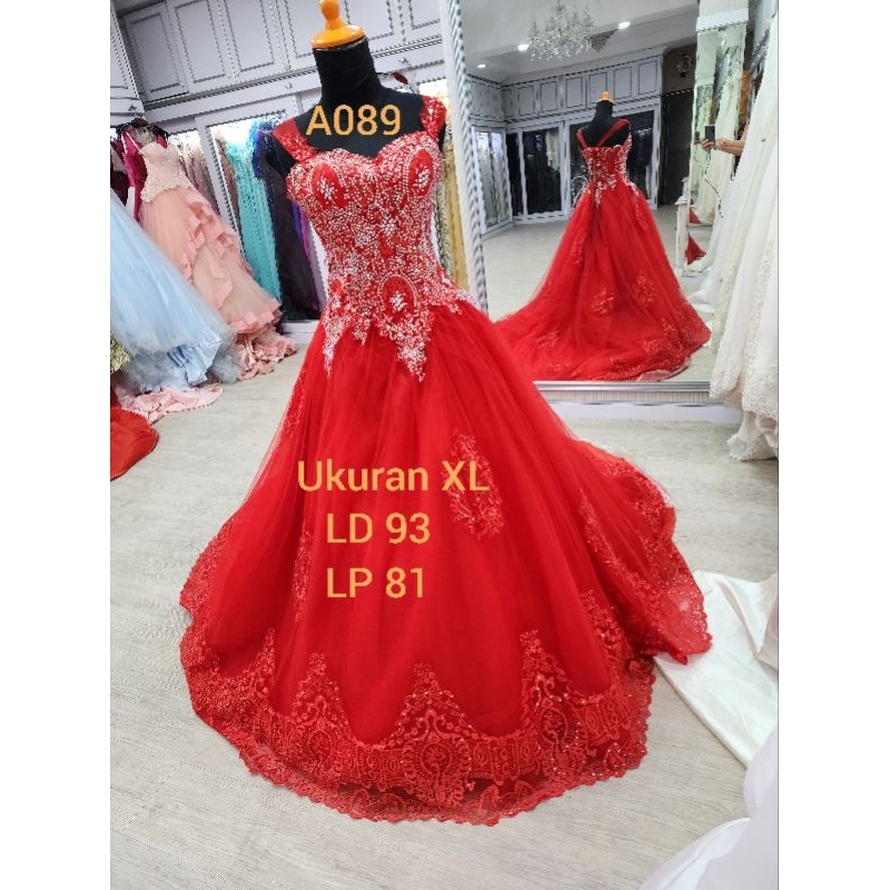 Jual GAUN PENGANTIN / WEDDING GOWN PRELOVED /GAUN PESTA/BRIDE ...