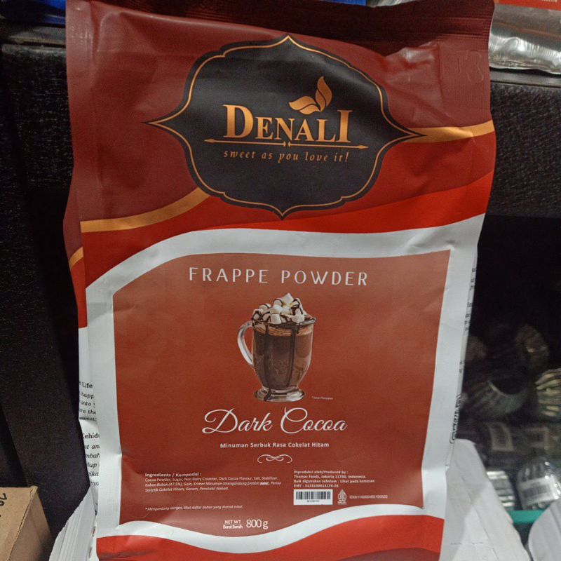 Jual Denali powder Dark Cocoa 800gr | Shopee Indonesia