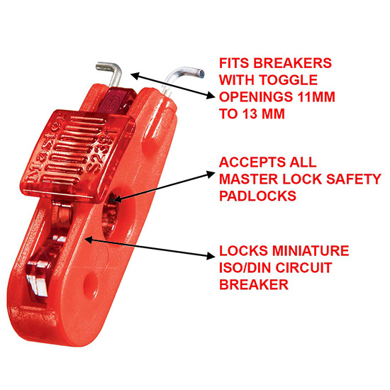 Jual Master Lock Circuit Breaker Lockout S2391 11mm - 13mm Gembok ...