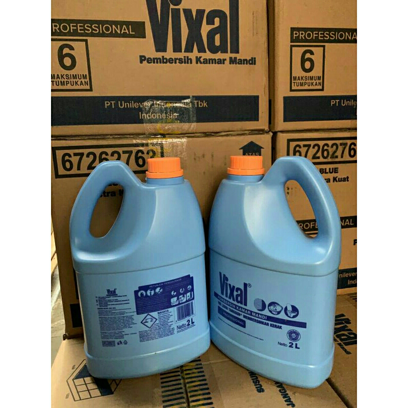 Jual VIXAL PRO TC ACID 2 LITER Pembersih TOILET dan CLOSET | Shopee ...